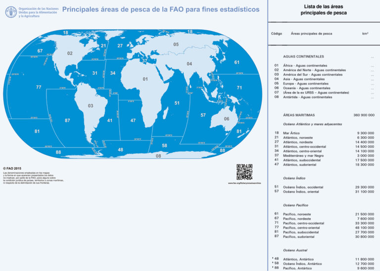 ¿Qué son las zonas FAO? - Terranova